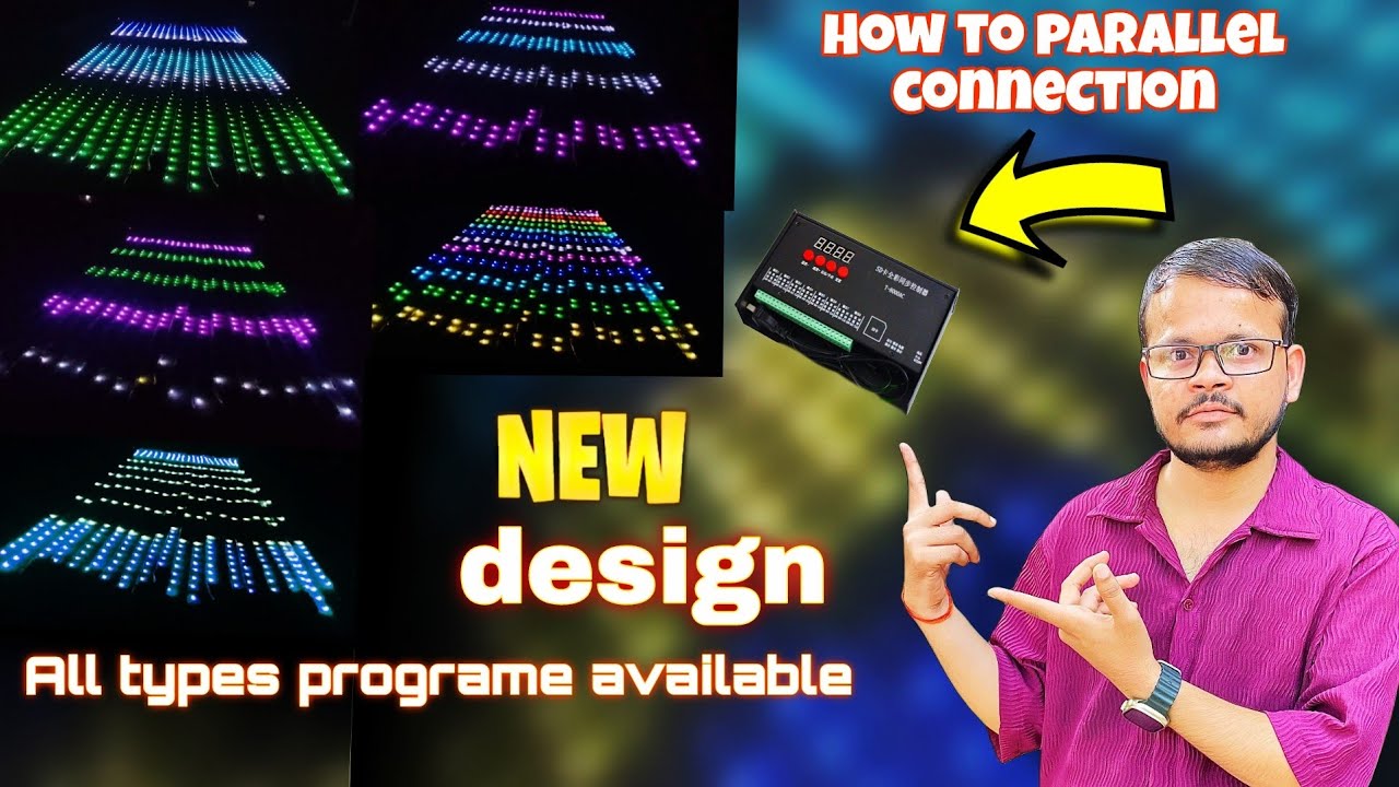 How To Parallel Pixel Led Connection | Pixel Led Parallel Connection Kaise Kare | Atul Light ...