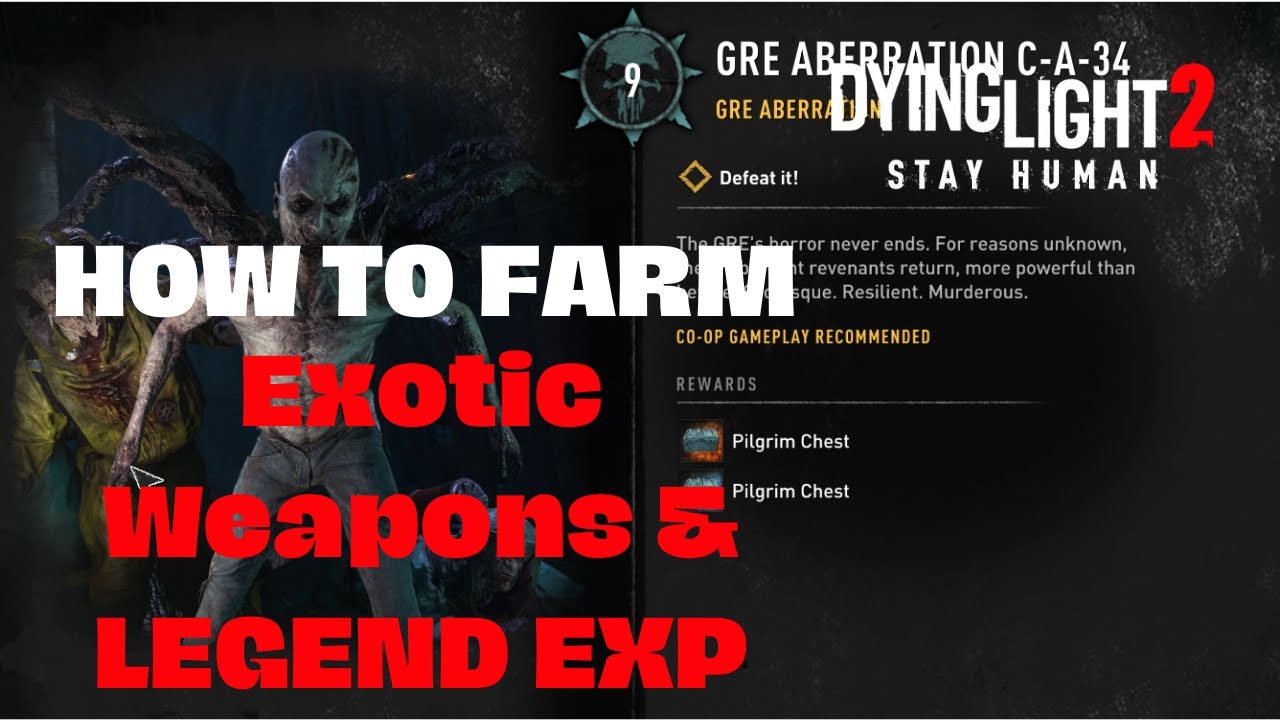 Dying Light 2: Reloaded Edition || Best Exotic Weapons and Legend XP ...