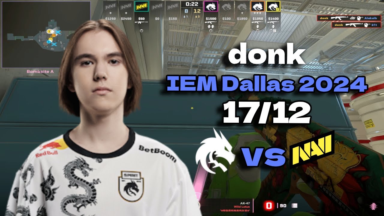 Spirit donk (17/12) vs NAVI (Nuke) @ IEM Dallas 2024 #cs2 #cs2pov #demo - YouTube
