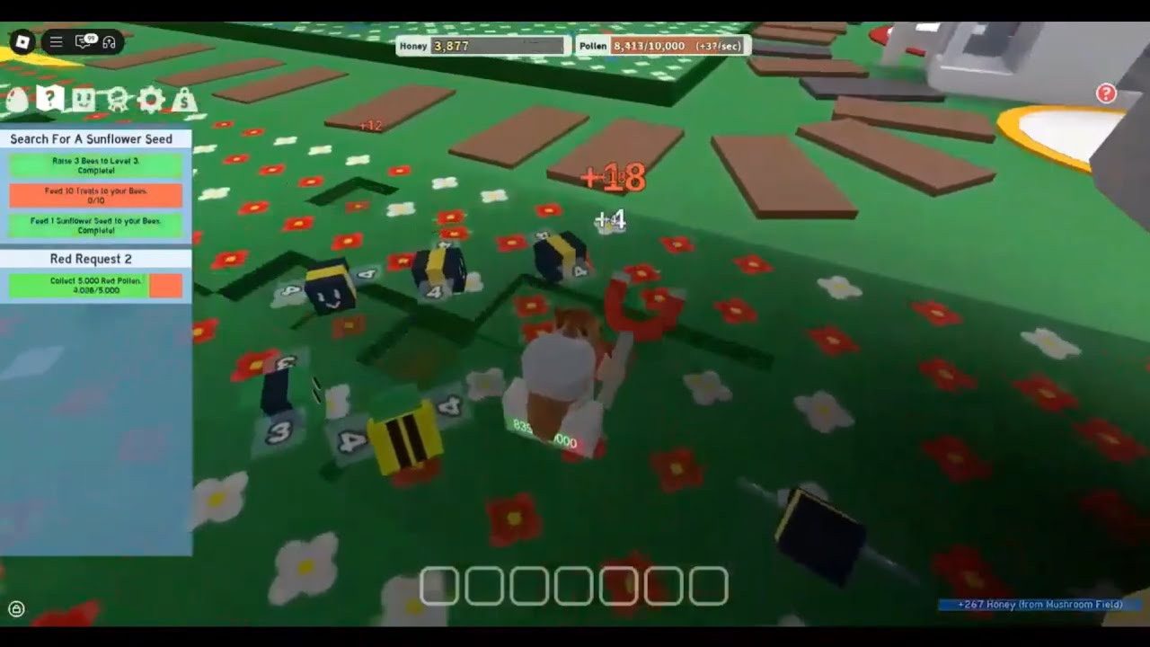Roblox Bee Swarm Simulator (Looker Bee) - YouTube