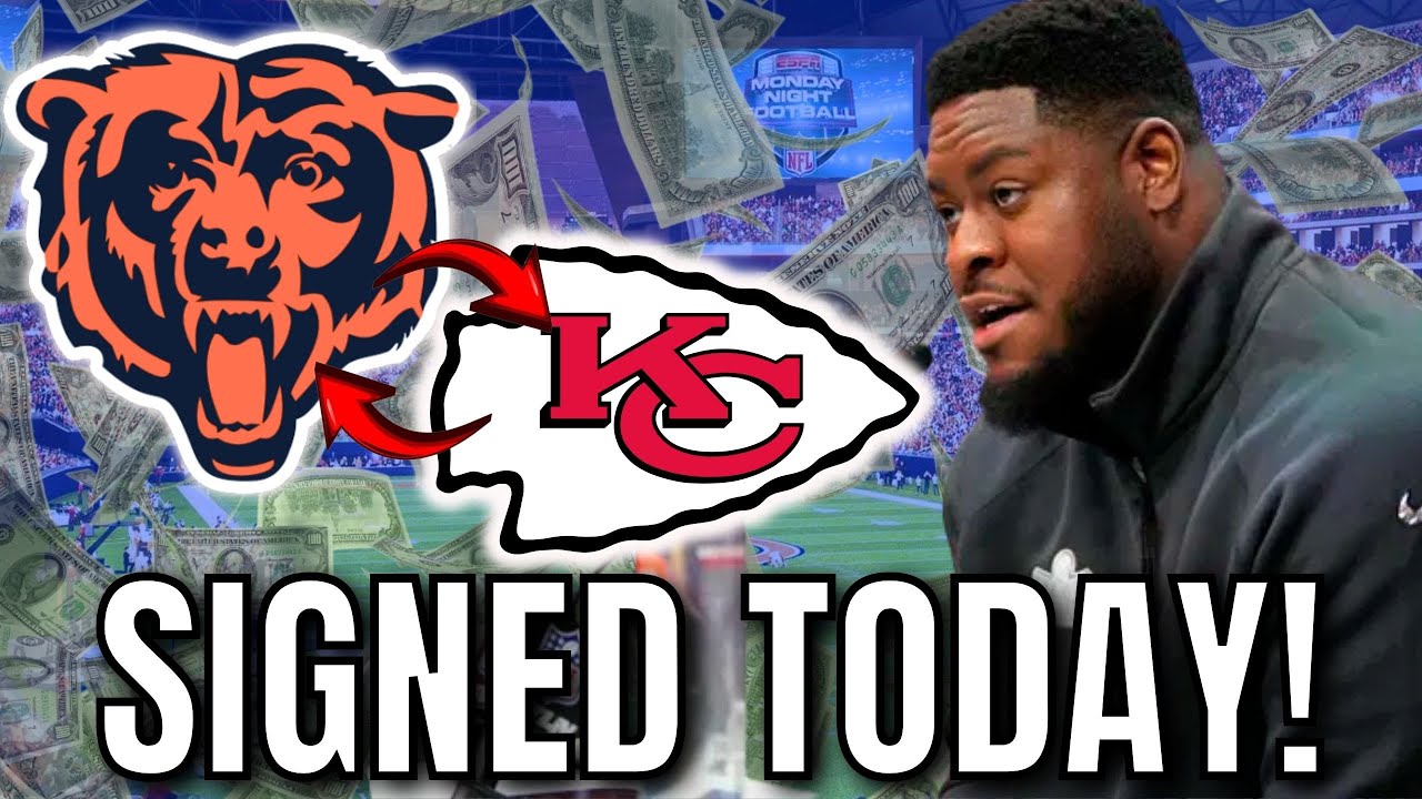 OFFICIAL! CHICAGO BEARS SIGN A HIGH-LEVEL TALENT FOR THE POSITION ...