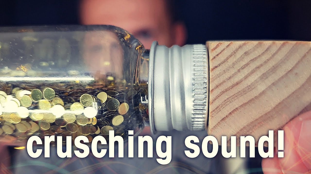 Crushing ASMR sound! - YouTube