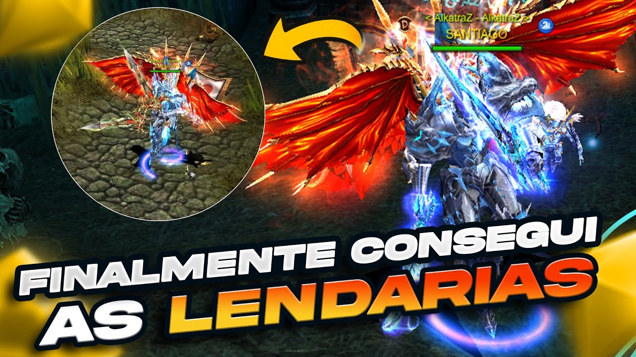 🔝🔥 Virei as armas do meu DK para LENDÁRIA no Mu Online, caro ...