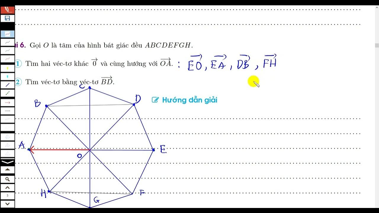 L10 C5 B1 vẽ lục giác đều và bát giác đều dựa vào đường tròn - YouTube