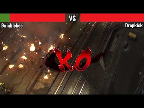 Bumblebee VS Dropkick WITH HEALTHBARS | Bumblebee Movie