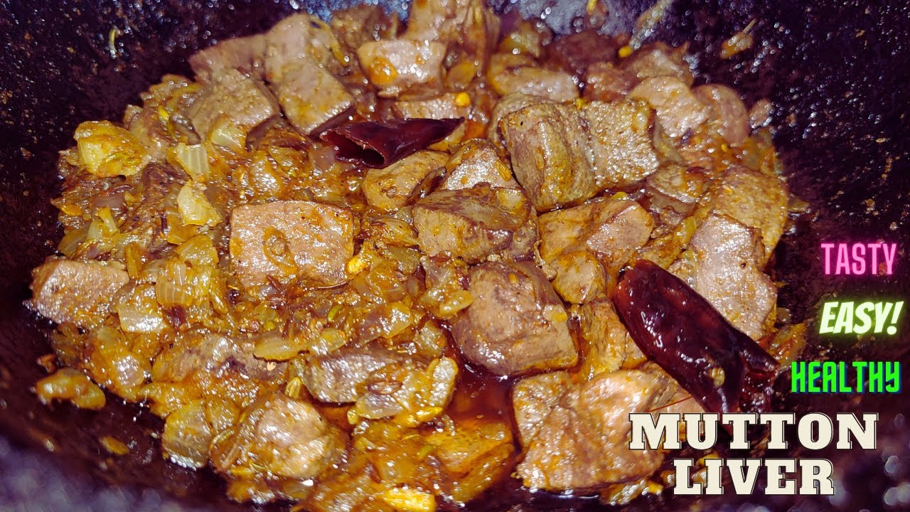 Mutton Liver Fry recipe in Tamil | Mutton Eral Gravy | Goat liver fry ...