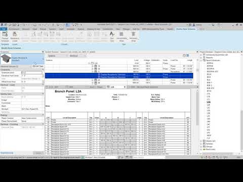 Revit 2021.1: Improved panel schedule properties - YouTube