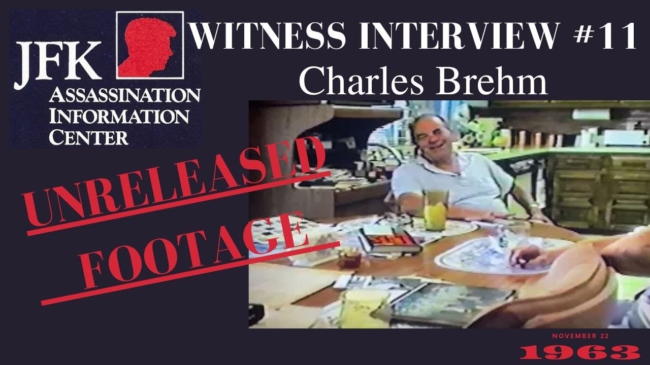 JFK Assassination Witness Interview, Episode 11 [UNRELEASED] - Charles ...