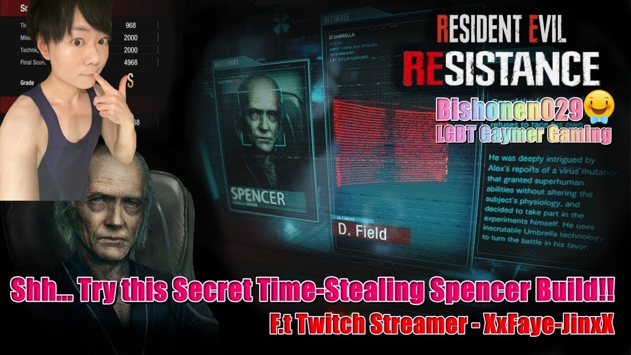 RESIDENT EVIL RESISTANCE | Formidable Time-Stealing Spencer Build | F.T ...