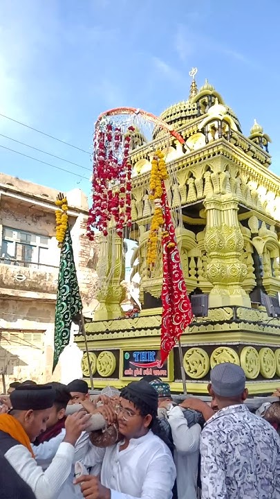 Gujarat Jamnagar Muharram 2024 // Darbar Gadh Tajiya Video // #muharram #2024 #yahussain #yaali ...
