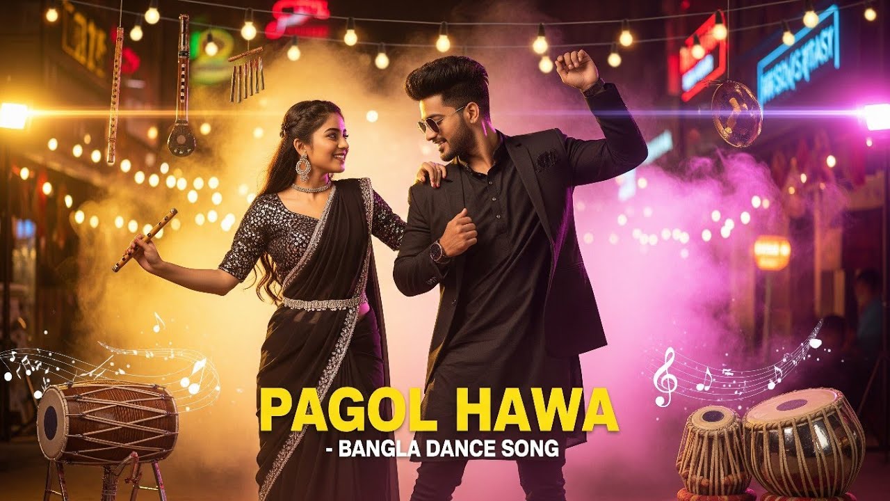 PAGOL HAWA | Official Music Video | Bangla Dance Song 2025 | Romantic ...
