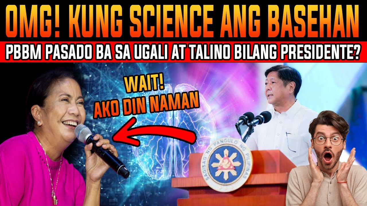 OMG! PBBM MABAIT AT MATALINONG PRESIDENTE DAW BASE SA SCIENCE TOTOO BA ...