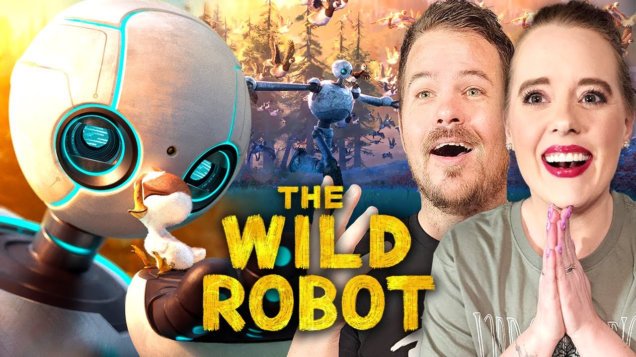 *THE WILD ROBOT* First Time Watching REACTION! - YouTube