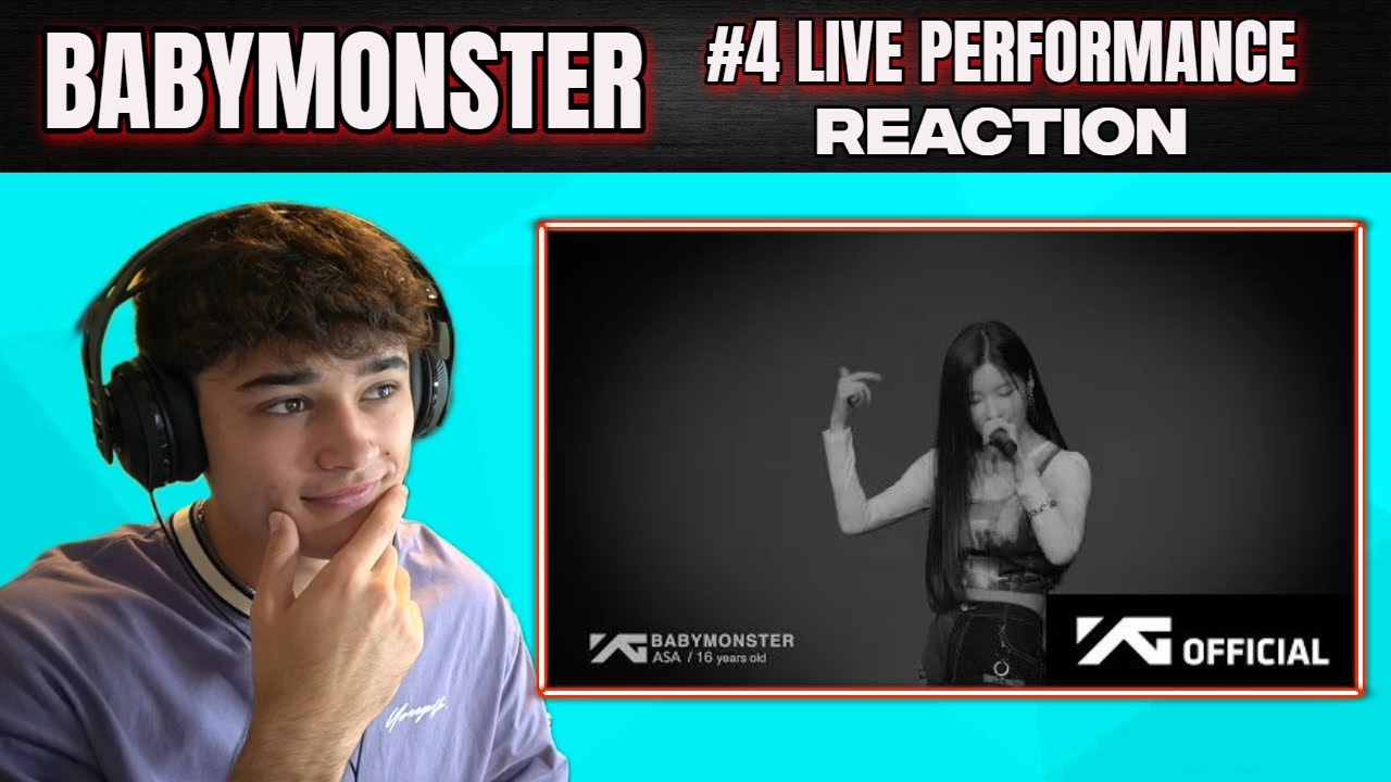 BABYMONSTER (#4) - ASA (Live Performance) REACTION! - YouTube