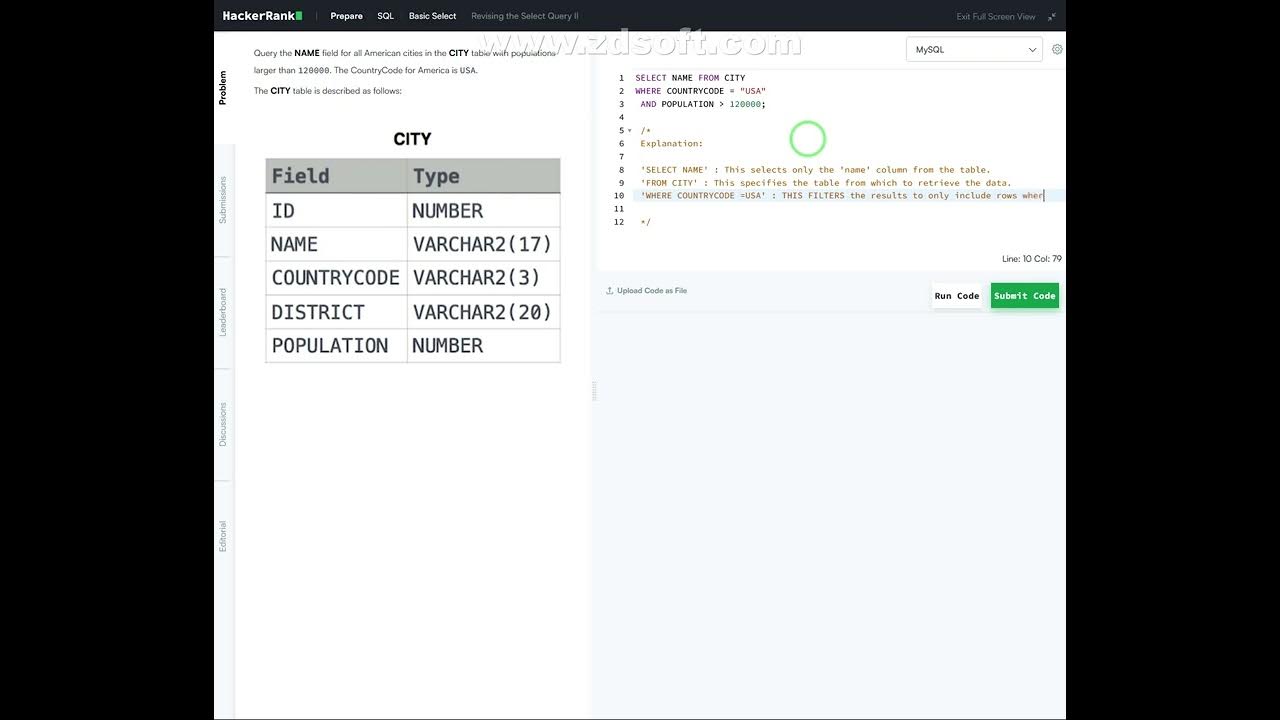 SQL #2 Revising the Select Query II - YouTube