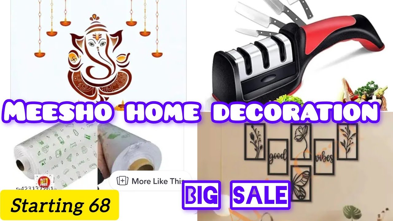 Meesho Home Decor Items Starting Rs.68 Only | Meesho Kitchen items ...