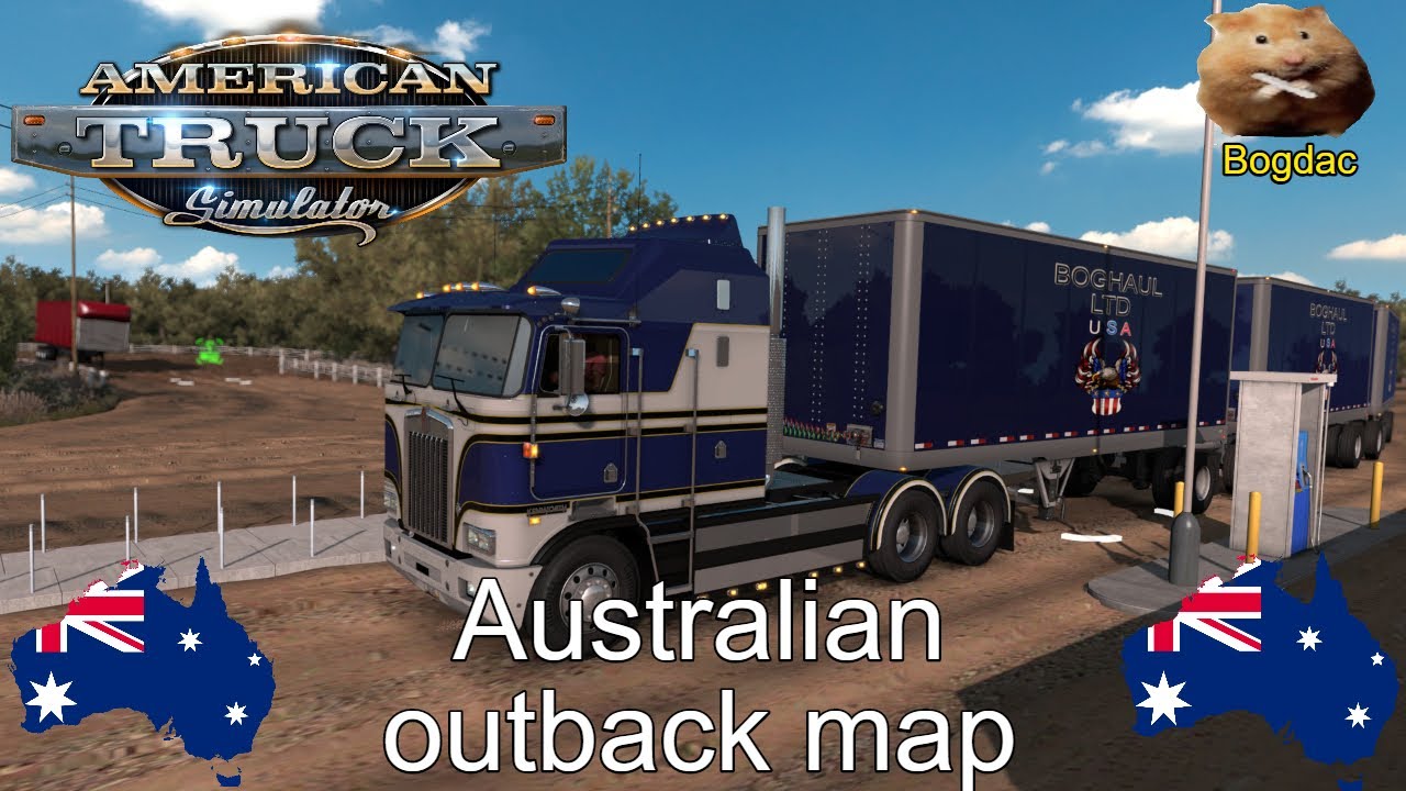 ATS 1.38 Australian Outback Map by Rob Viguurs - YouTube