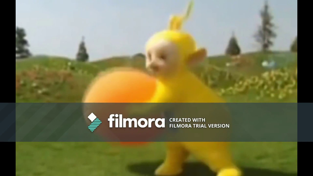 Teletubbies Laalaa Dances In A Tutu And Throws Her Ball