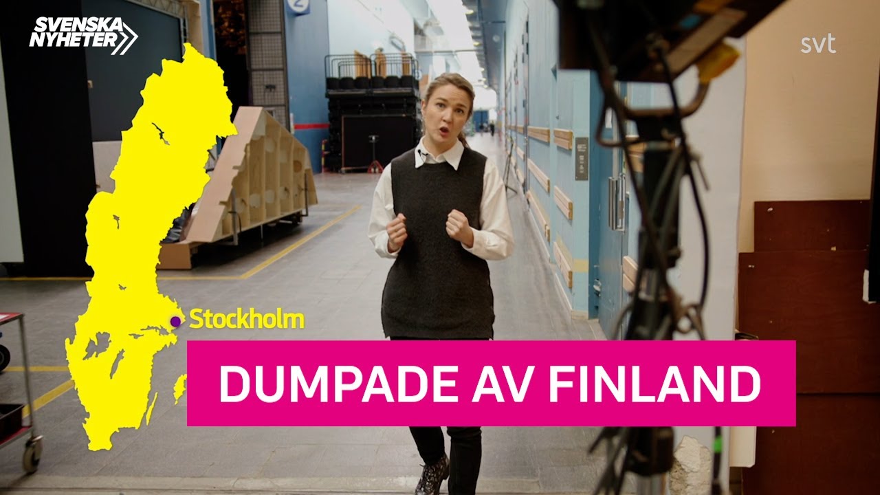 Dumpade av Finland - Elin Almén för Svenska nyheter - YouTube