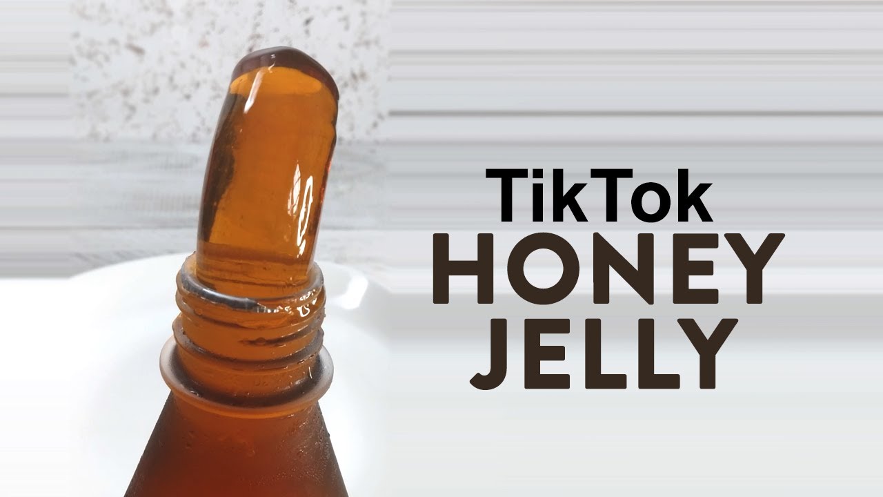 Honey jelly recipe Tiktok | How to make TikTok Trending Frozen Honey ...