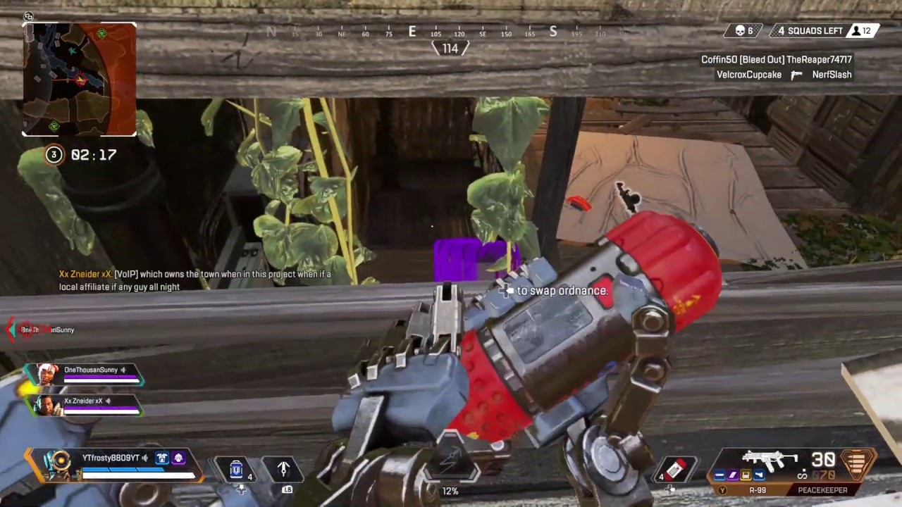APEX LEGENDS THERMITE GRENADE SQUAD WIPE!!!! - YouTube