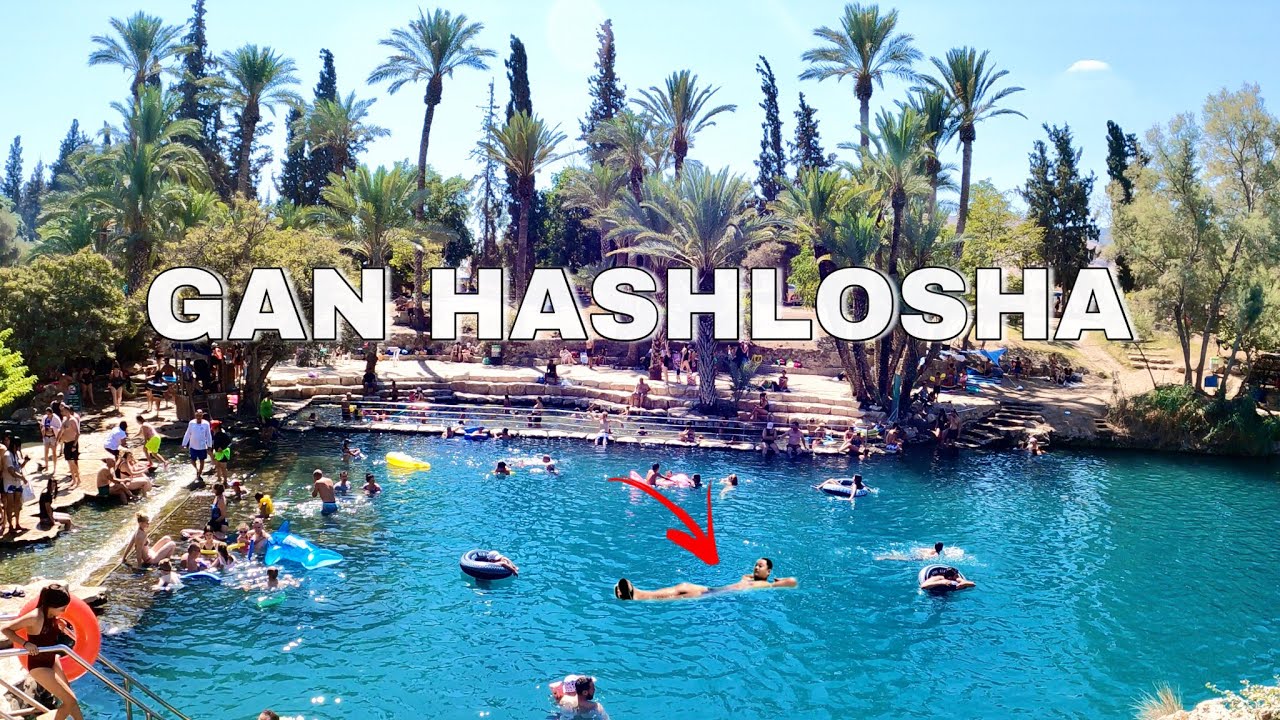 GAN HASHLOSHA NATIONAL PARK , ISRAEL - YouTube