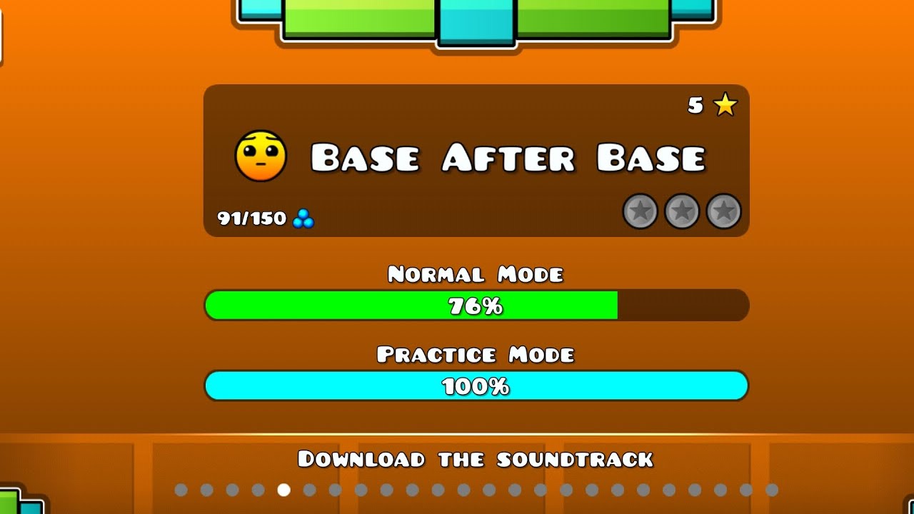 [Geometry Dash] Base After Base 연습 - YouTube