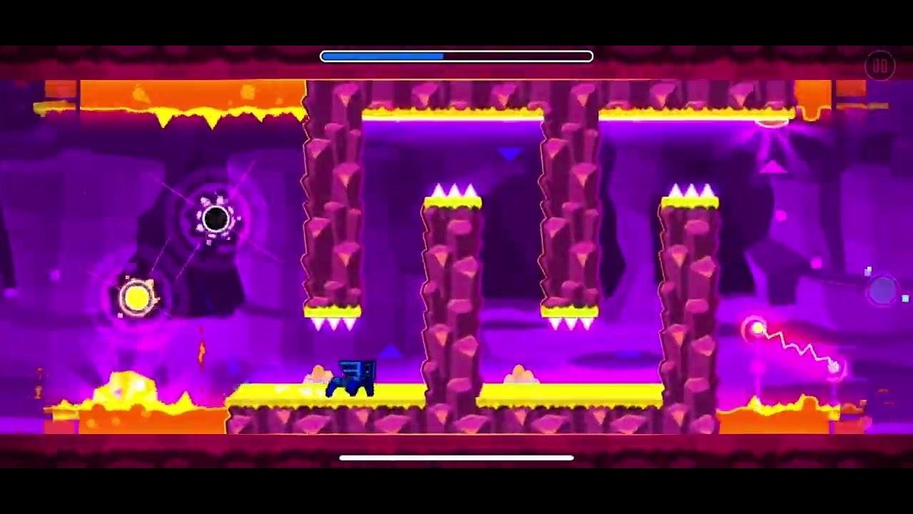 Fingerdash all 3 coins - YouTube