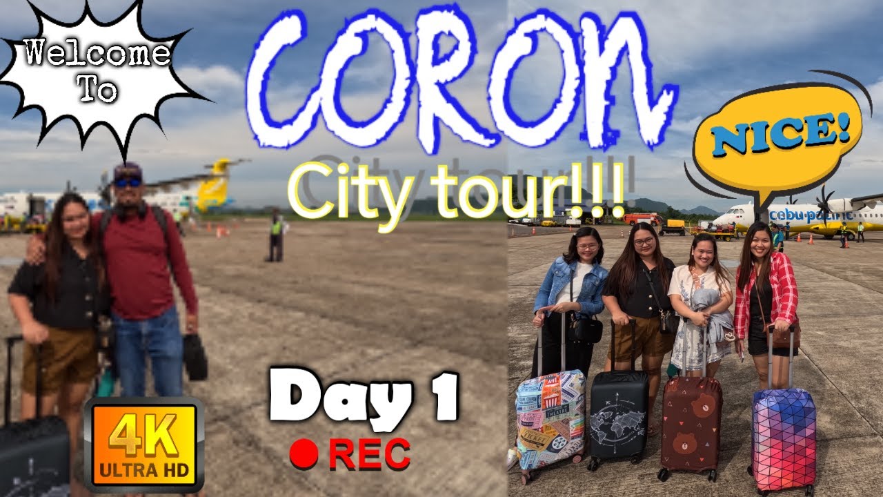 Coron Palawan city tour experience | 700 steps to view deck - YouTube
