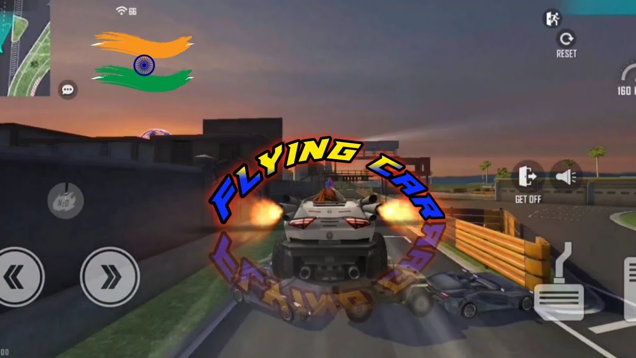 Free fire flying car || free fire event - YouTube