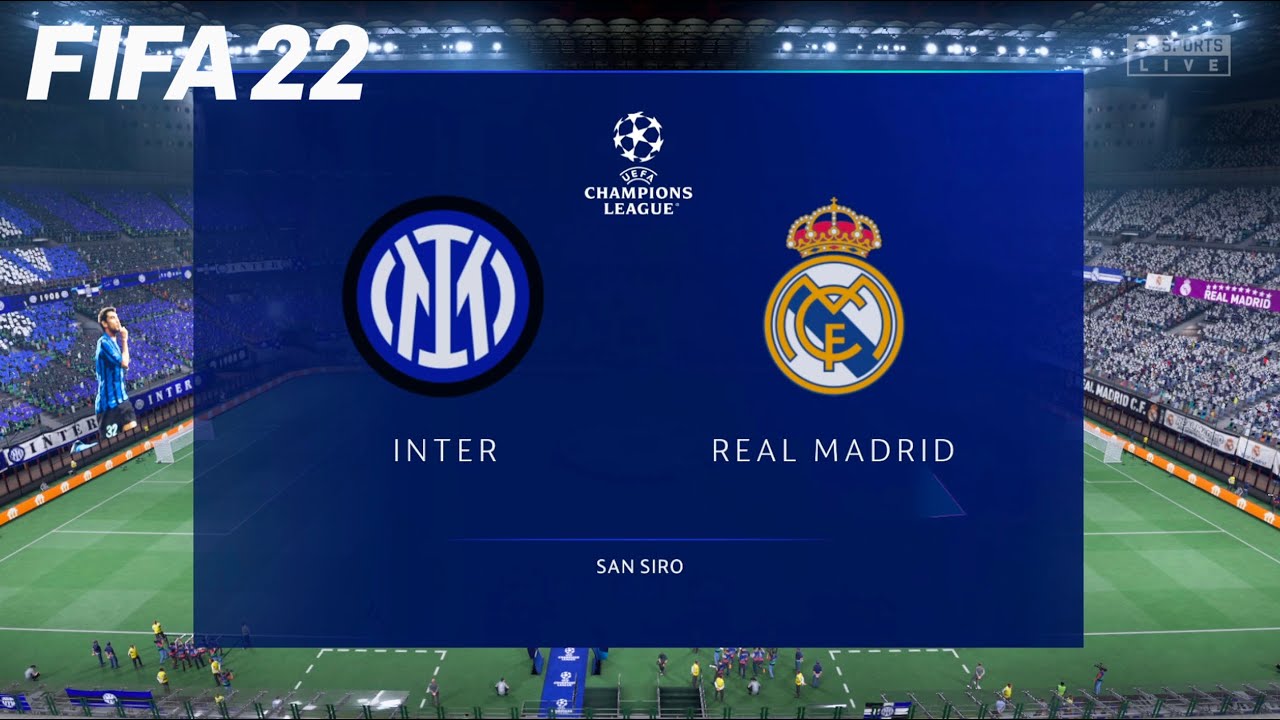 FIFA 22 PS5 | Inter Vs Real Madrid | Champions League | Full Match ...
