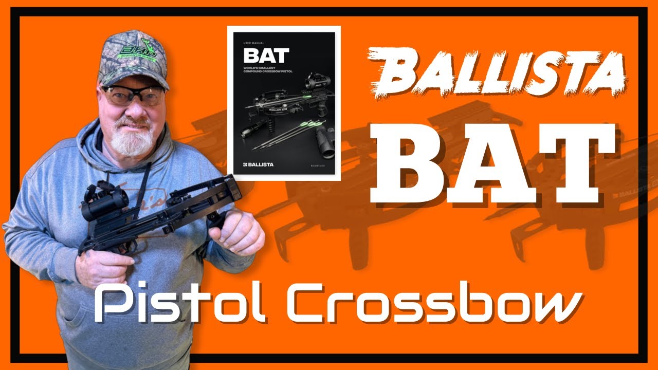 BALLISTA BAT PISTOL CROSSBOW - YouTube