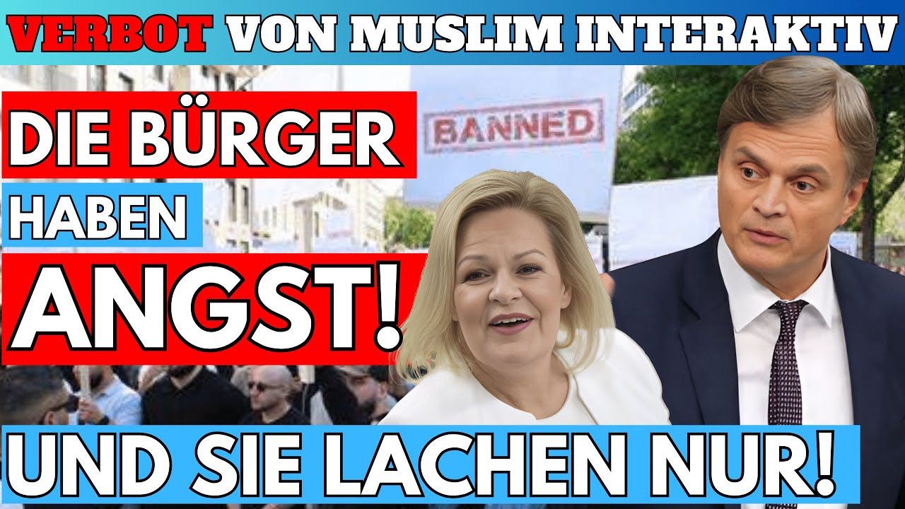 💥 AfD Antrag: VERBOT VON MUSLIM INTERAKTIV 🚨 Die Sicherheit der Bürger ...