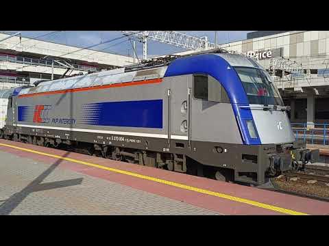 EU44-004 (5 370 004)+EC/IC ODRA/ODER do stacji BERLIN HAUPTBAHNHOF (PKP INTERCITY) - YouTube