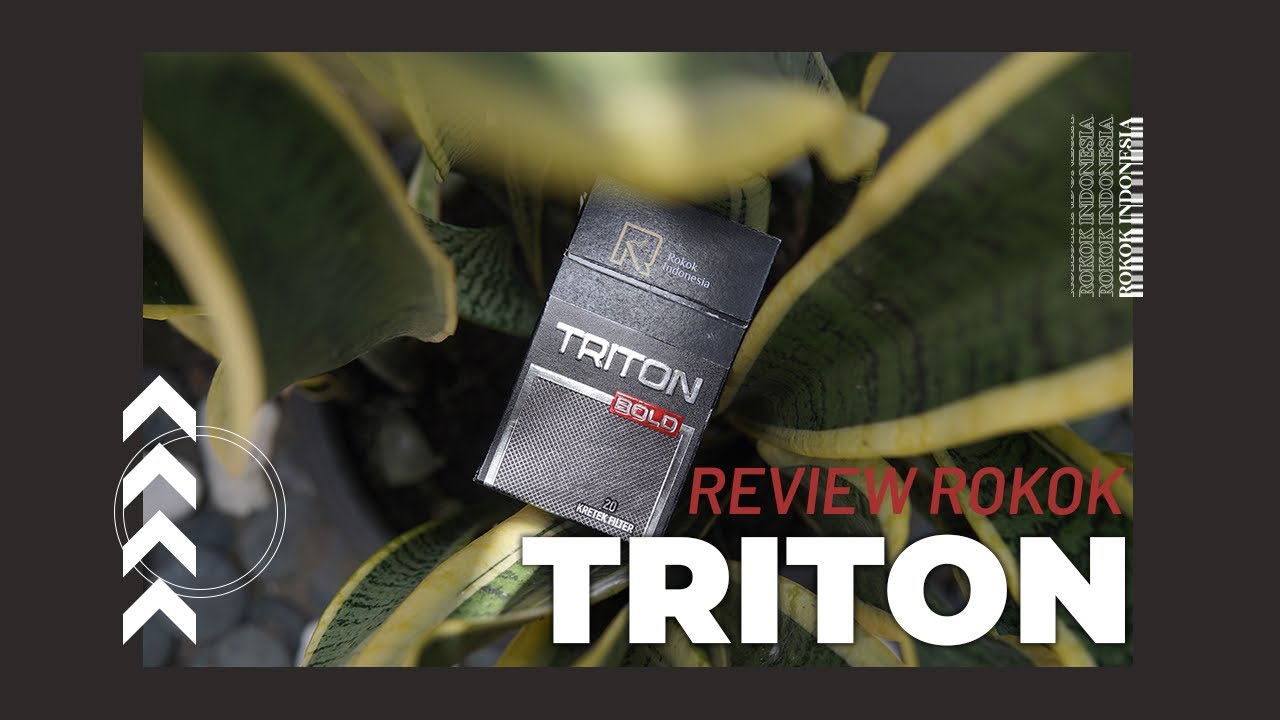 REVIEW ROKOK TRITON | ROKOK INDONESIA - YouTube