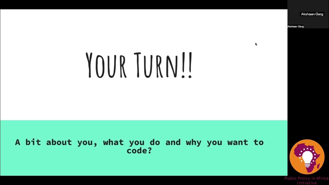 PPiAI Coding Class Term II 2023 - Lecture 1 - YouTube