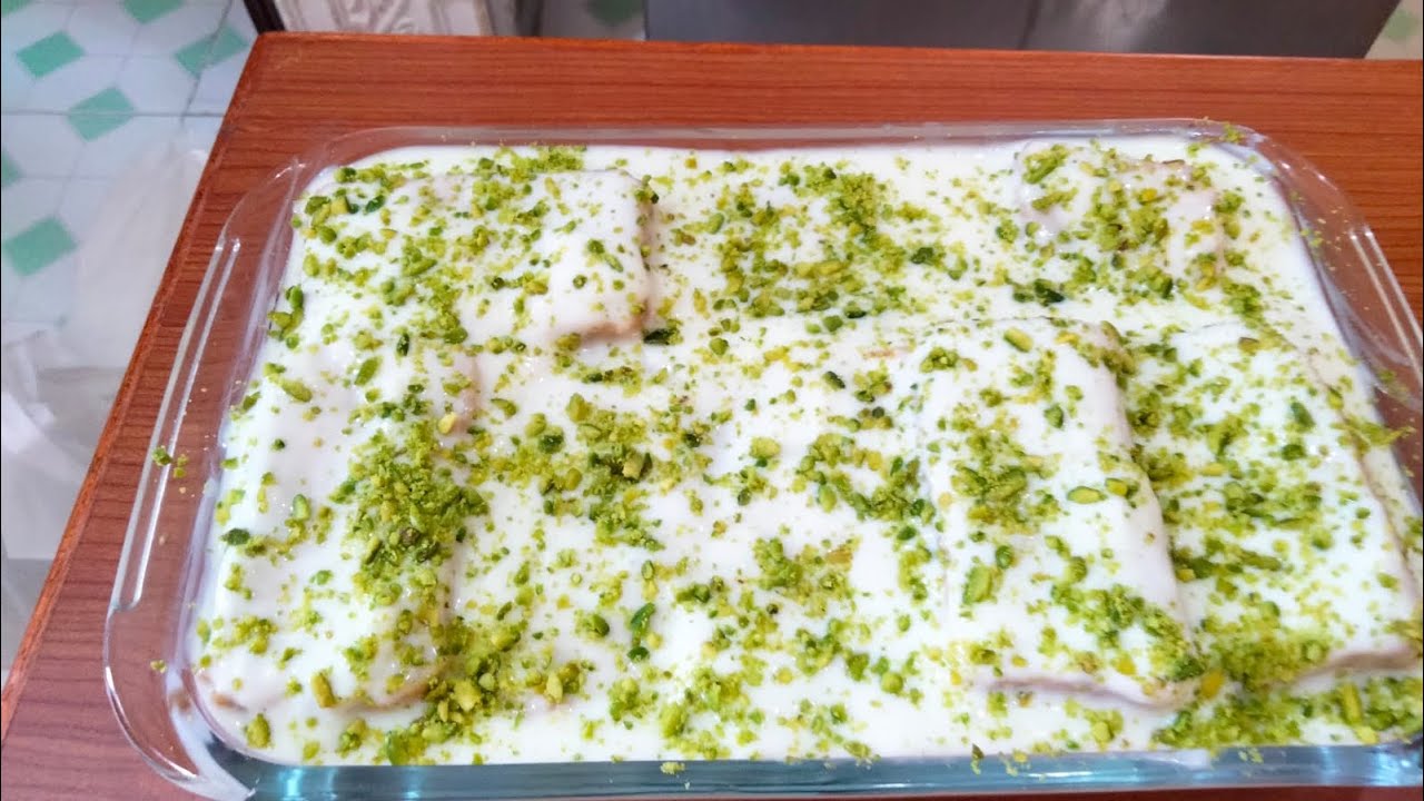 Eid special Easy milk pudding 😋/ milk pudding # kitchenspot - YouTube