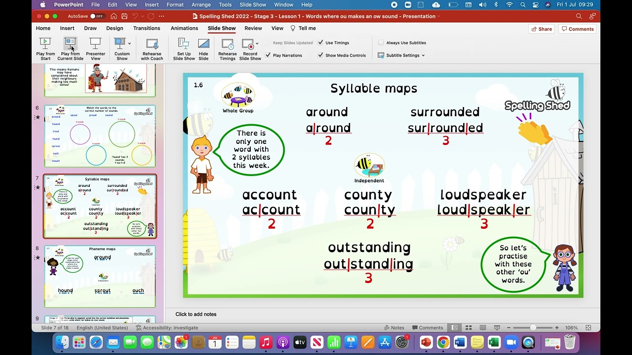 A closer look at the NEW Spelling Shed scheme - YouTube