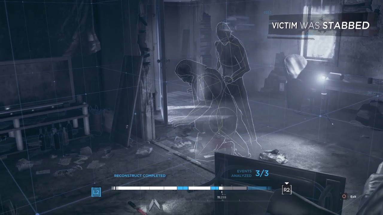 Detroit: Become Human™Crime Scene Reconstruction in Slow Motion - YouTube