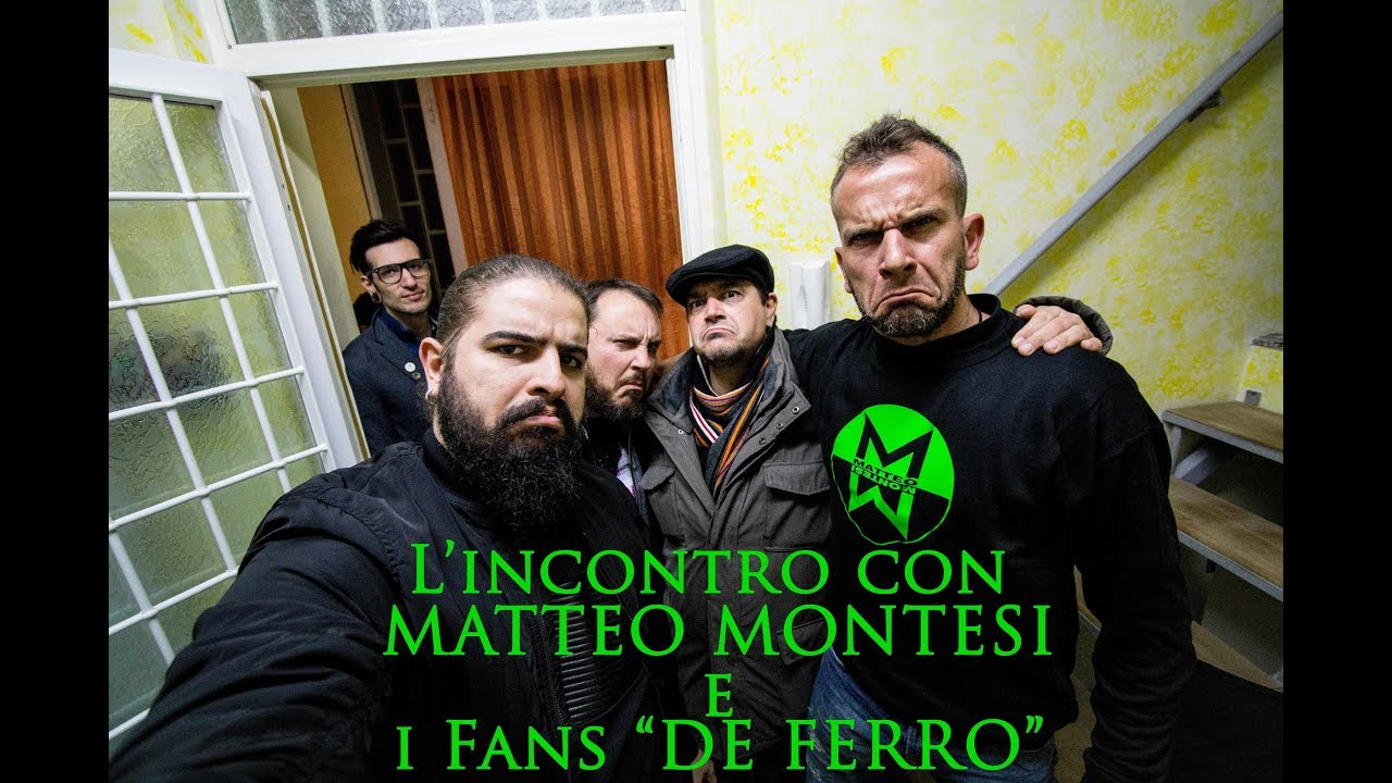 Incontro a Roma con il mio amico Matteo Montesi e i fans "DE FERRO" non ...