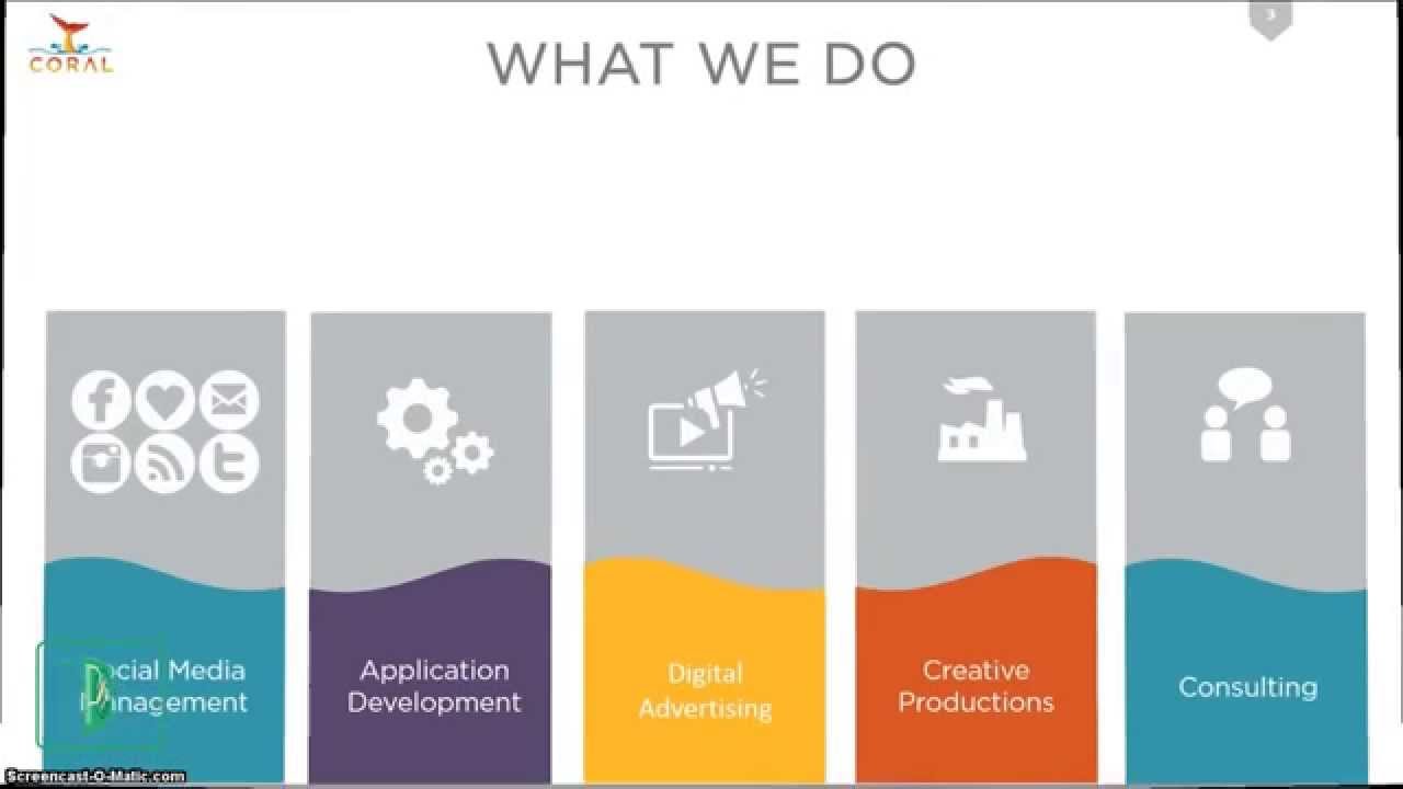 Coral Media Studio Video [PPT Presentation Portfolio] - YouTube