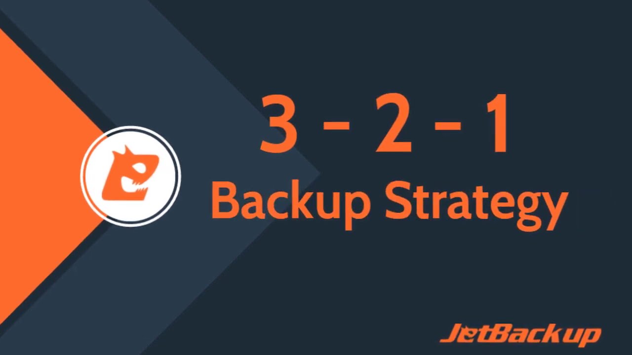 3 2 1 Backup Strategy - YouTube