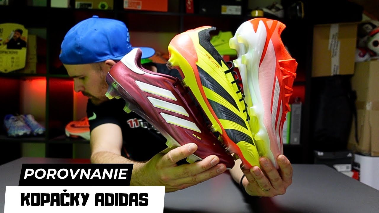 Aké vybrať kopačky od adidasu? X , COPA, alebo Predator ? - YouTube
