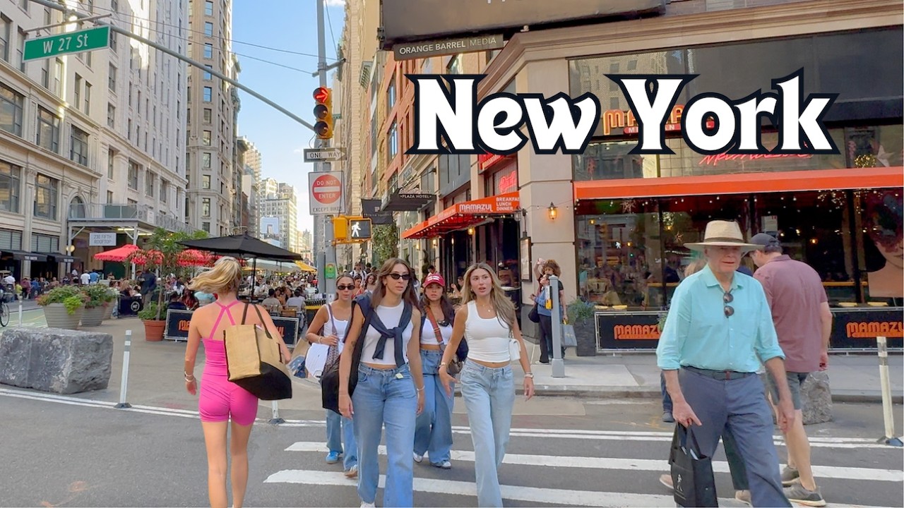 NYC’s Weekend Madness 🔥 4K Walk from Midtown to Downtown - YouTube
