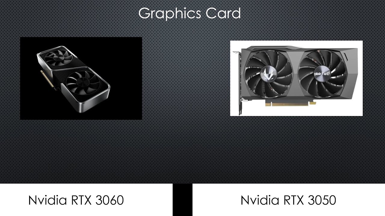 Nvidia RTX 3060 vs. Nvidia RTX 3050 -1080p GPUs Performance and ...