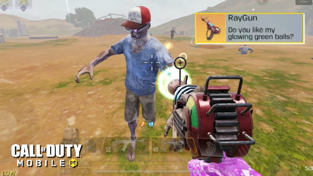 I FOUND RAYGUN in UNDEAD SIEGE NIGHTMARE MODE - COD MOBILE - YouTube