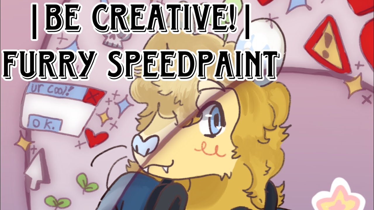 [be creative!] furry speedpaint - YouTube