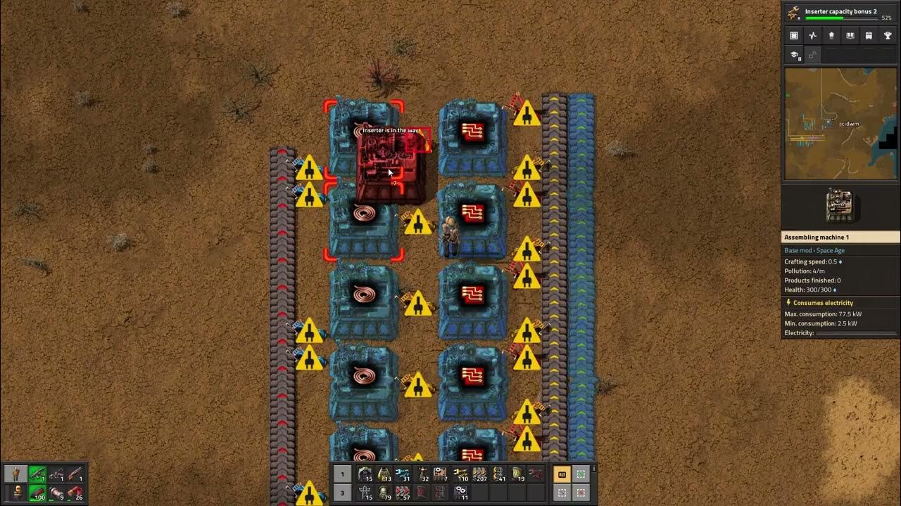 Factorio Space Age EP16. Getting advanced circuits and sulfur automated!! - YouTube