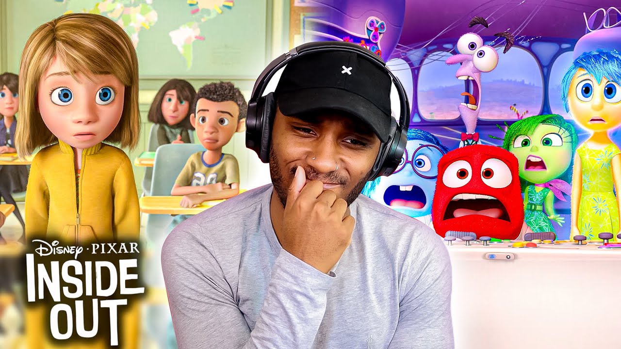 First Time Watching " Inside Out " Most Relatable Disney Movie - YouTube