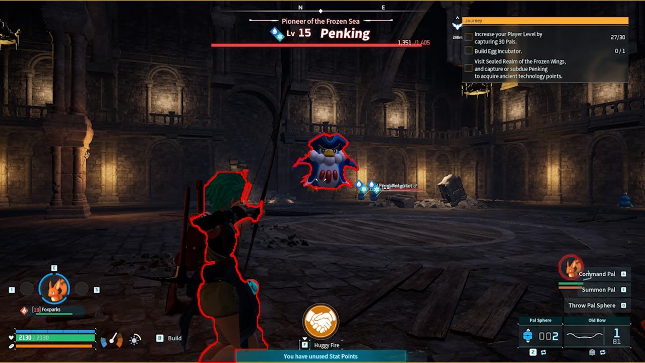 👍Palworld: How To Defeat The Penking 🤔 Using Only Fire Element PAL # ...